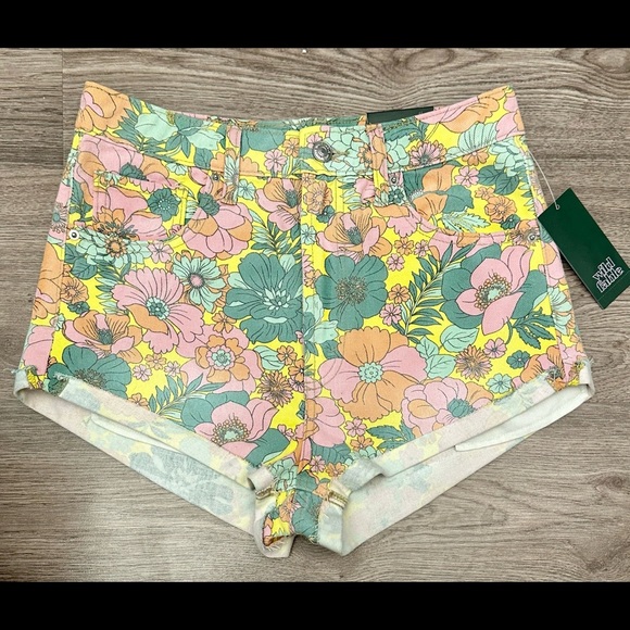 wild fable | Shorts | Wild Fable Highest Rise Cheeky Shorts Yellow ...